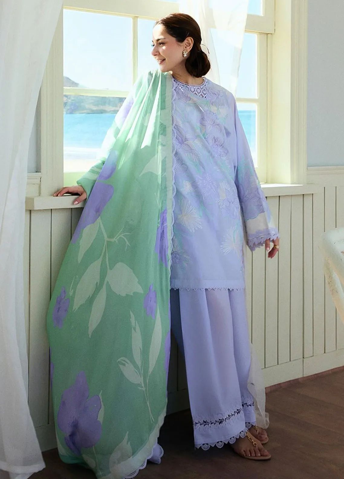 Zara Shahjahan – Embroidered Lawn 3PC – Summer Collection 2025 DW 507 ...